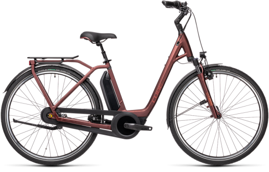 Radhaus Meiningen - Cube Town RT Hybrid Pro 500 red´n´red